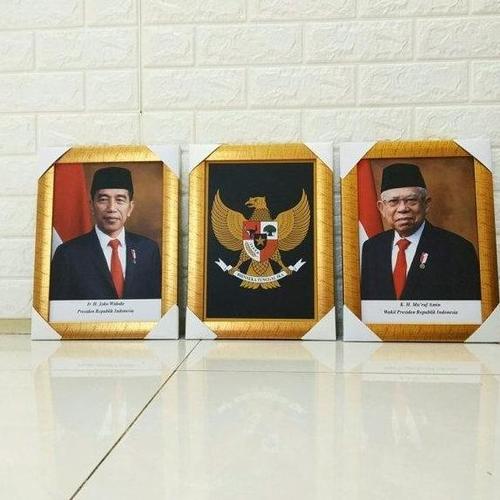 Jual FOTO PRESIDEN WAKIL PRESIDEN TERBARU RESMI SETNEG DAN GARUDA ...