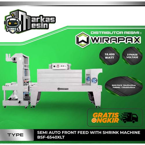 Jual Semi Auto Front Feed with Shrink Machine BSF-6540XLT WIRAPAX ...