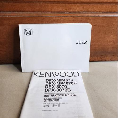 Jual Buku Owners Manual Book Pemilik Honda Jazz 2001-2008 GD3 ORIGINAL ...