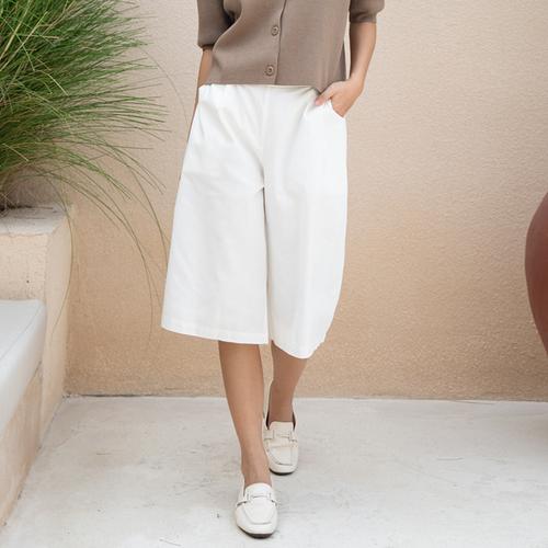 Jual Beatrice Clothing Straight Culottes Celana 78 Semi Formal Wanita Olive Jakarta Barat