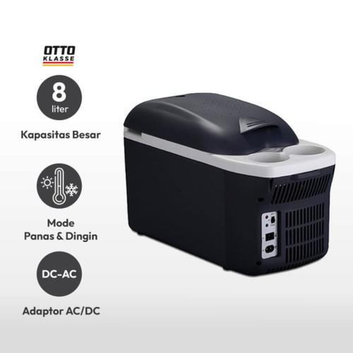 Jual Kulkas Mobil Portable 8 Liter OTTO KLASSE Cool & Warm Box Tempat ...