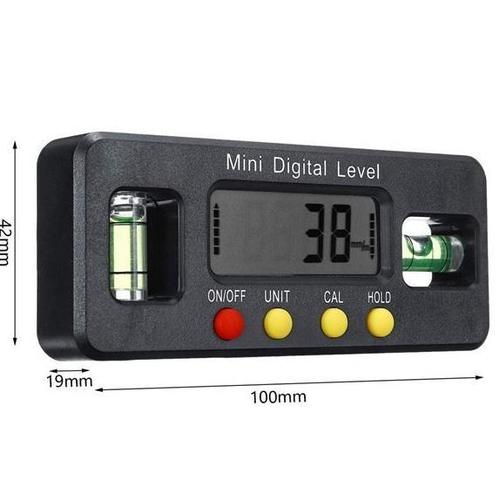 Jual Ready Mini Digital Level Alat Ukur Sudut Kemiringan Busur Derajat ...