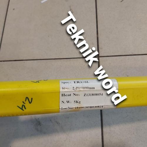 Jual KAWAT LAS ARGON TIG ROD 2.4MM FILLER LAS ARGON AWS 308 PAKAN LAS ...