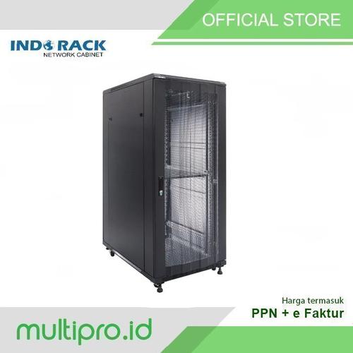 Promo INDORACK 42U Close Rack Depth 900mm Perforated Door 19" IR9042P ...