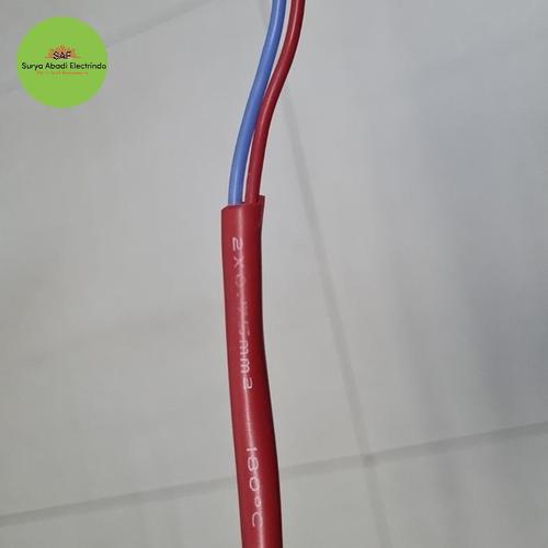 Jual Kabel SIHF 2X0,75mm / Kabel Tahan panas 2x0,75mm 300/500V First ...
