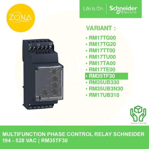 Jual MULTIFUNCTION PHASE CONTROL RELAY SCHNEIDER RANGE 194-528V ...