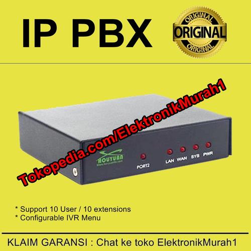Jual IP PBX PABX Murah Original untuk IP Phone - 10 user - Jakarta ...