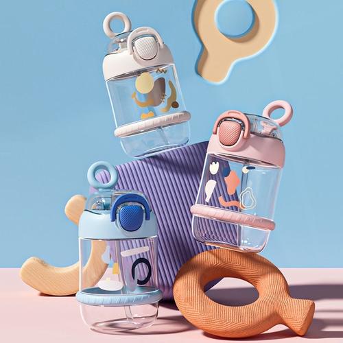 Jual Botol Minum Modern Minimalis Motif Kapsul / Botol Minum Plastik ...