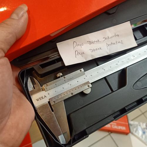 Jual weka sig mat 8" / vernier caliper weka Taiwan 200mm alat ukur sikmat - Jakarta Barat - daya ...