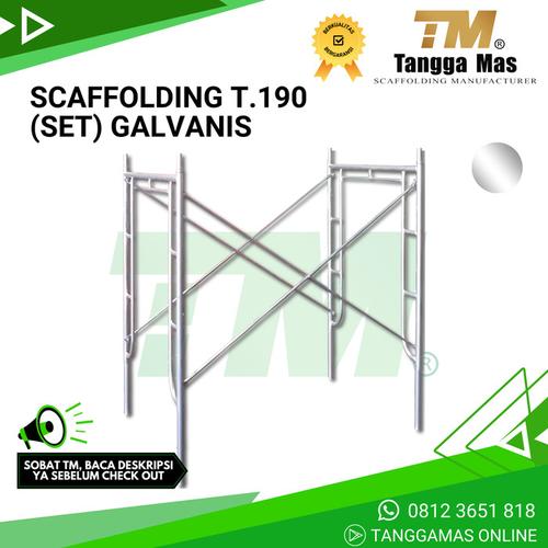 Jual SCAFFOLDING GALVANIS (1 SET) T190 - STEGER/PERANCAH/ SCAFFOLDING ...