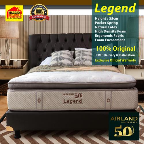 Promo KASUR SPRINGBED AIRLAND - KASUR SPRINGBED - LEGEND 50Y - AIRLAND - 160 KSR ONLY Cicil 0% ...