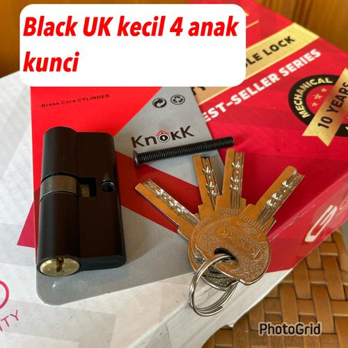 Jual Cylinder/ silinder kunci pintu ukuran kecil hitam - Kota Tangerang ...