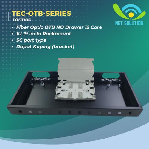 Jual Tarmoc Fiber Optic OTB 12 Core SC |1U no Drawer ODF OTB 12 Core ...