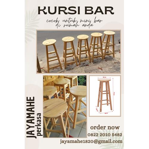 Jual kursi bar bulat kursi bar stool kursi cafe - Kab. Jepara - RAHMAT ...