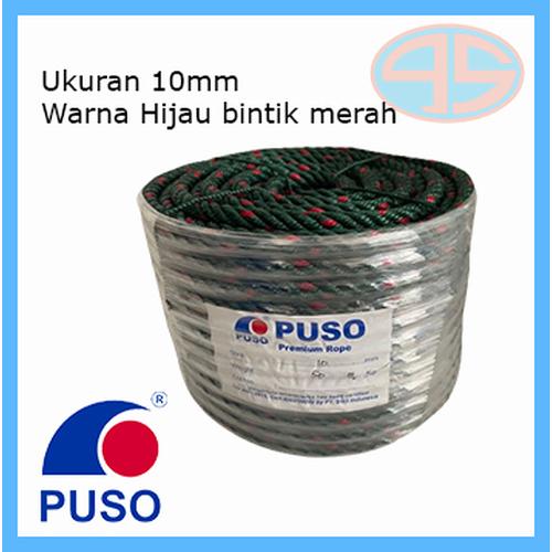 Promo Tali Tambang 10mm PUSO PE Polyethylene Plastik Kuat Ikat Jemuran ...
