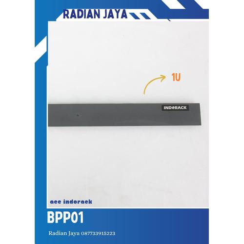 Jual Blank Panel Plastik-BPP 1U Accessories Indorack- 1U acc rack ...
