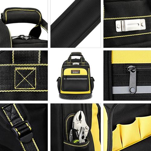 Jual FASHIONABLE AIRAJ Tool Storage Bag Backpack Tas Tukang Alat ...