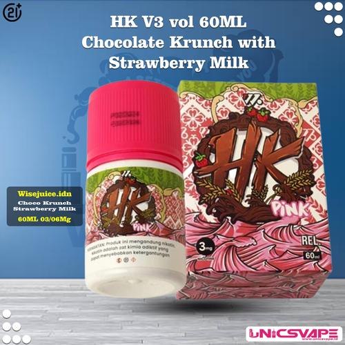 Promo HK V3 PINK 60ML Chocolate Cereal with Strawberry Milk - Marble ...