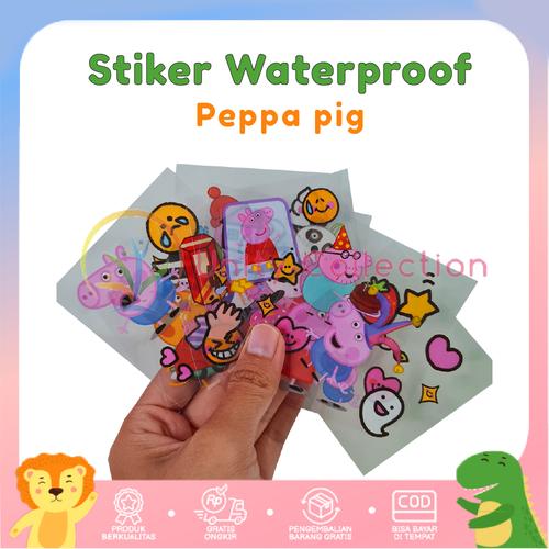 Jual STICKER NONO PEPPA PIG ECER WATERPROOF 1 LEMBAR STIKER - 1 lembar ...