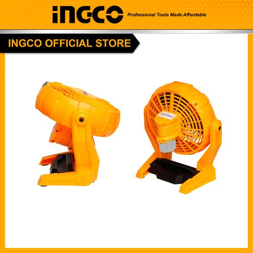 Promo Kipas Angin Portable Baterai PACK BC12V Cordless Fan INGCO ...