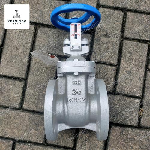 Jual Gate valve Kitz Jis 10K Flange Cast Iron 4" Inchi DN 100 Original ...