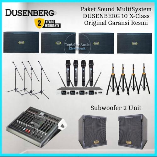 Promo Paket Sound System MultiSystem Dusenberg 10 X-Class Aula Meeting ...