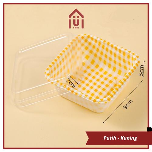 Jual UNISO - DESSERT BOX MILK BUN MINI CAKE BOX WADAH ROTI SNACK KOTAK ...