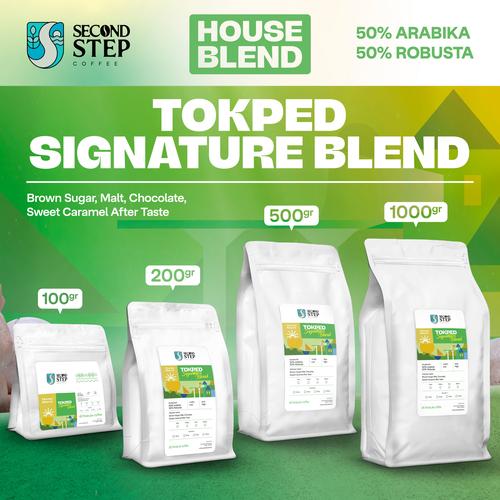 Promo Biji Kopi Exclusive Tokopedia Signature Blend 50% Arabica Coffee ...