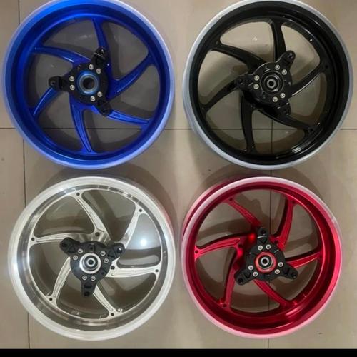 Jual velg pelek velek DELKEVIC aerox xmax dan nmax palang 6 350-15/450 ...
