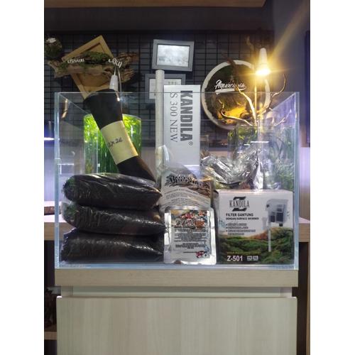 Jual VIVARIA OPTIC CLEAR 36CM PAKET LENGKAP AQUASCAPE - Jakarta Selatan ...