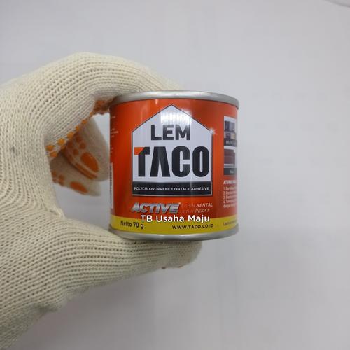 Jual TACO Active Lem Kuning Serbaguna 70 Gram HPL Karpet Kayu Vinyl ...