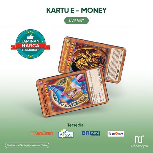 Jual Emoney Custom kartu Elektronik Yu Gi Oh Emoney Flazz Brizzi ...