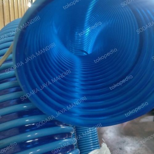 Jual Selang hisap 6 inch / spiral biru 6 inch / selang sedot flexible 6 ...