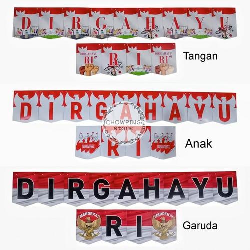 Jual Banner Flag HUT RI DIRGAHAYU Republik Indonesia 17 Agustus ...
