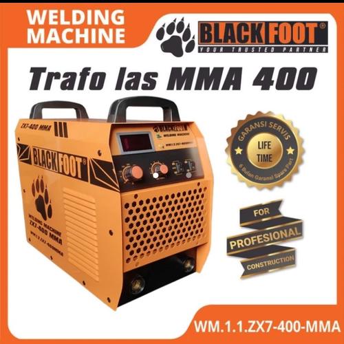 Jual BLACKFOOT MESIN TRAFOLAS IGBT MMA 400 A 3 PHASE WELDING MACHINE ZX7400 - Jakarta Pusat ...