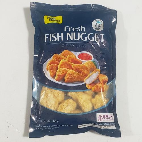 Promo Fura Seafood Fish Nugget / Karage / Cheesy Fish Finger 500 Gram ...