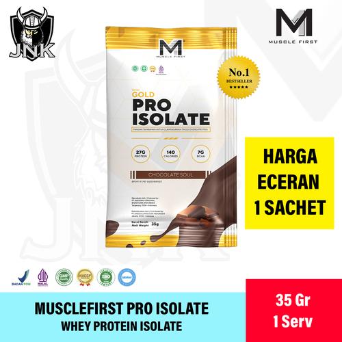 Jual ECER 1 Sachet M1 Musclefirst Pro Isolate | Whey Protein Isolate ...
