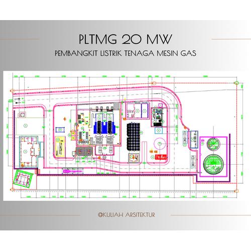 Jual DESAIN PLTMG 20 MW - Kab. Merauke - Kuliah Arsitektur | Tokopedia
