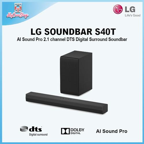 Jual LG SOUNDBAR S40T 2.1-CHANNEL SPEAKER DOLBY DIGITAL WITH AI SOUND ...