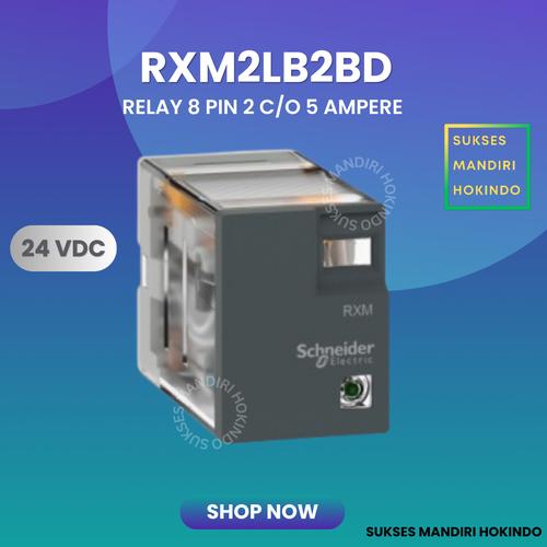 Jual RELAY RXM2LB2BD Schneider 24 V DC 8 Pin 2 C/O 5A Original SNI - Jakarta Pusat - Sukses ...