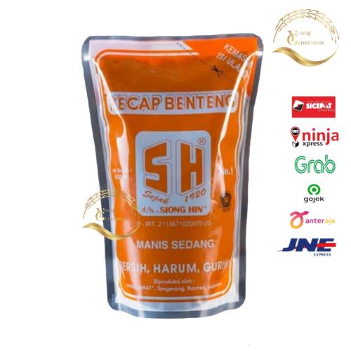 Jual Kecap Manis SH Refill 620ml - Kecap Benteng Khas Tangerang - Halal ...
