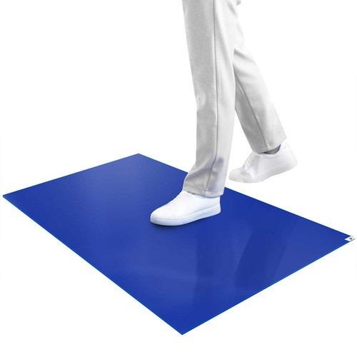 Jual Sticky Mats Blue & White / Tikar Lengket / Keset / Alas pembersih ...