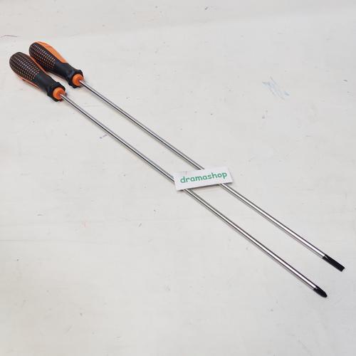 Jual Obeng Bagus 4*300 (-)(+) Min Plus Panjang 30cm 12" 12 inch Set ...