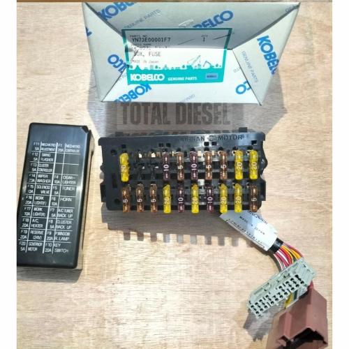 Jual Fuse box assy Kobelco YN73E00001F7 / Fuse box Assy Sk 220-5 ...