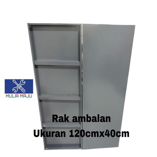 Jual Rak ambalan besi 120cmx40cm TEBAL - Hitam - Jakarta Barat - mulia ...