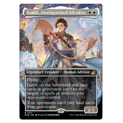 Jual Tomik, Distinguished Advokist Borderless Anime MTG | RVR - Kota ...