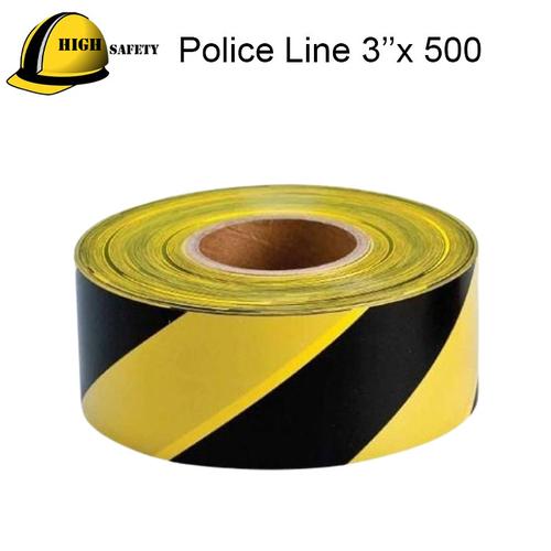 Jual Police Line / Garis Polisi 3 Inch x 500 Meter / Barricade Tape ...