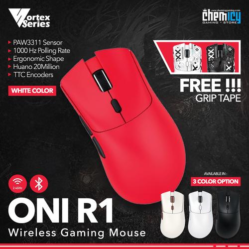 Jual Vortex Series ONI R1 Lightweight Triple Mode Wireless Gaming Mouse ...