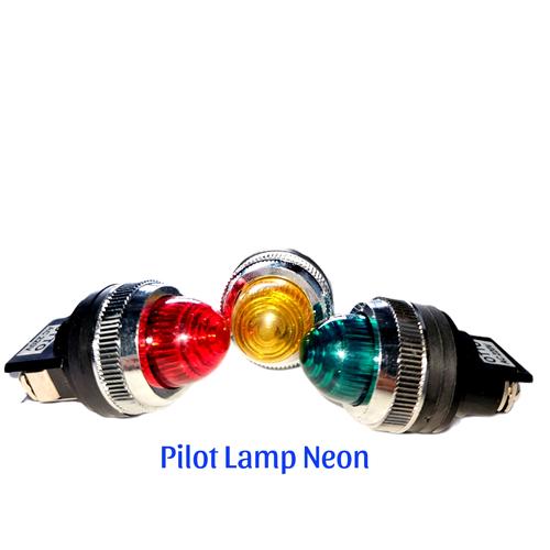 Jual Pilot Lamp Neon PL 25 N/ Indicator Lamp Ins 25mm 220VAC H,M,K ...