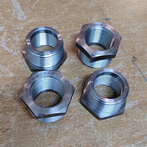Jual Vlok / Vlog Ring Besi Class 3000 Bushing 1" x 3/4"inch Carbon ...